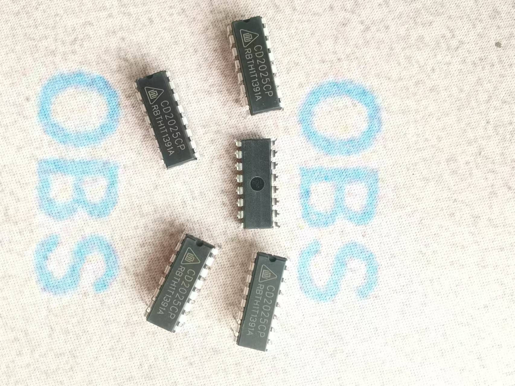 ((10 Pcs) CD2025CP Brand New Original CD2025 2025CP 2025 Dual Channel Power Amplifier DIP-16 ...