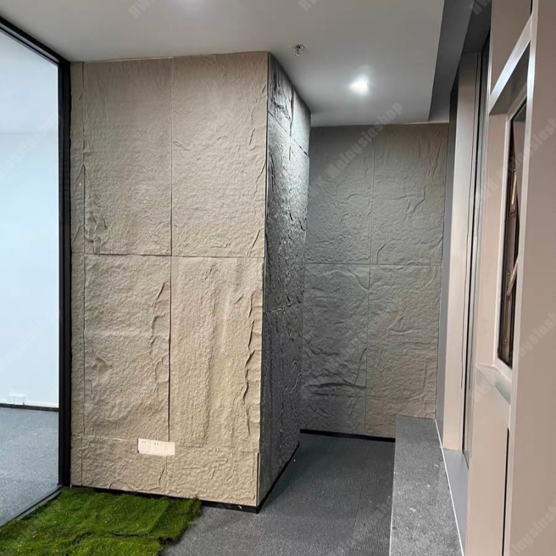 3d wallpaper pu stone softboard decoration pvc wall panel Background ...