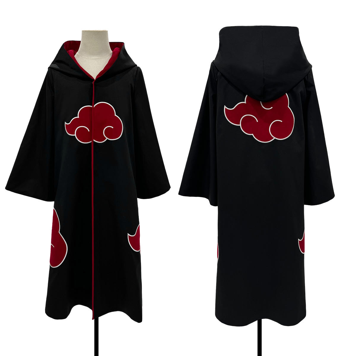 HOLOUN Uchiha Itachi Cosplay Costume Nagato Akatsuki Coat Japanese ...