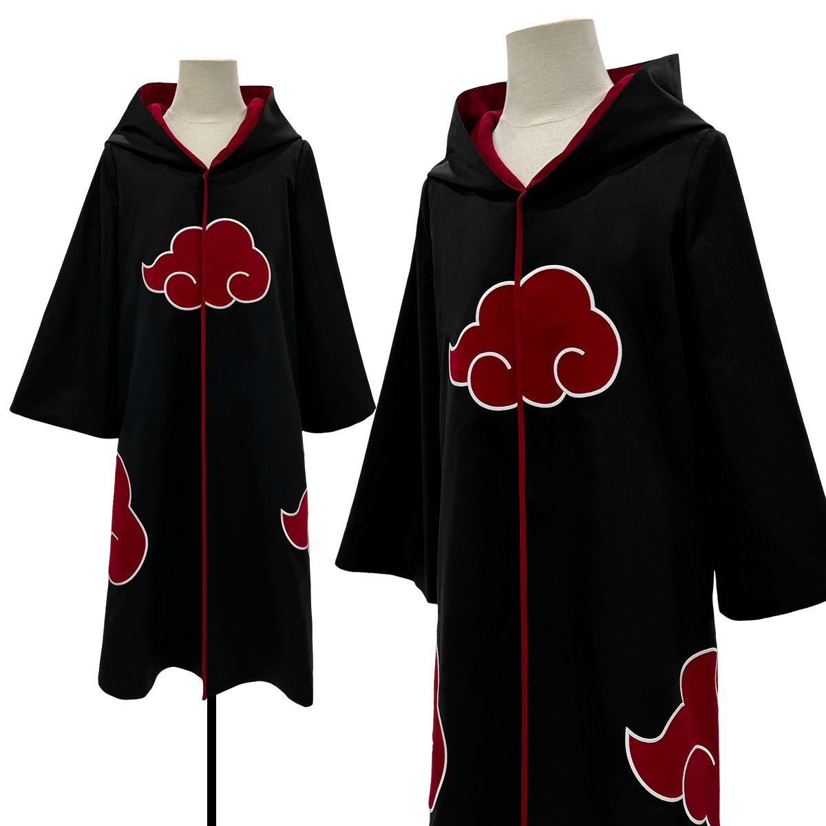 HOLOUN Uchiha Itachi Cosplay Costume Nagato Akatsuki Coat Japanese ...