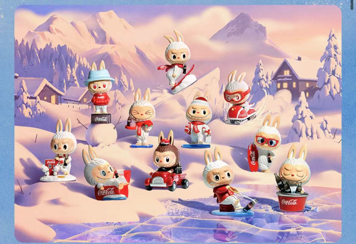 POPMART LABUBU THE MONSTERS Coca-Cola labubu series handmade Labubu ...