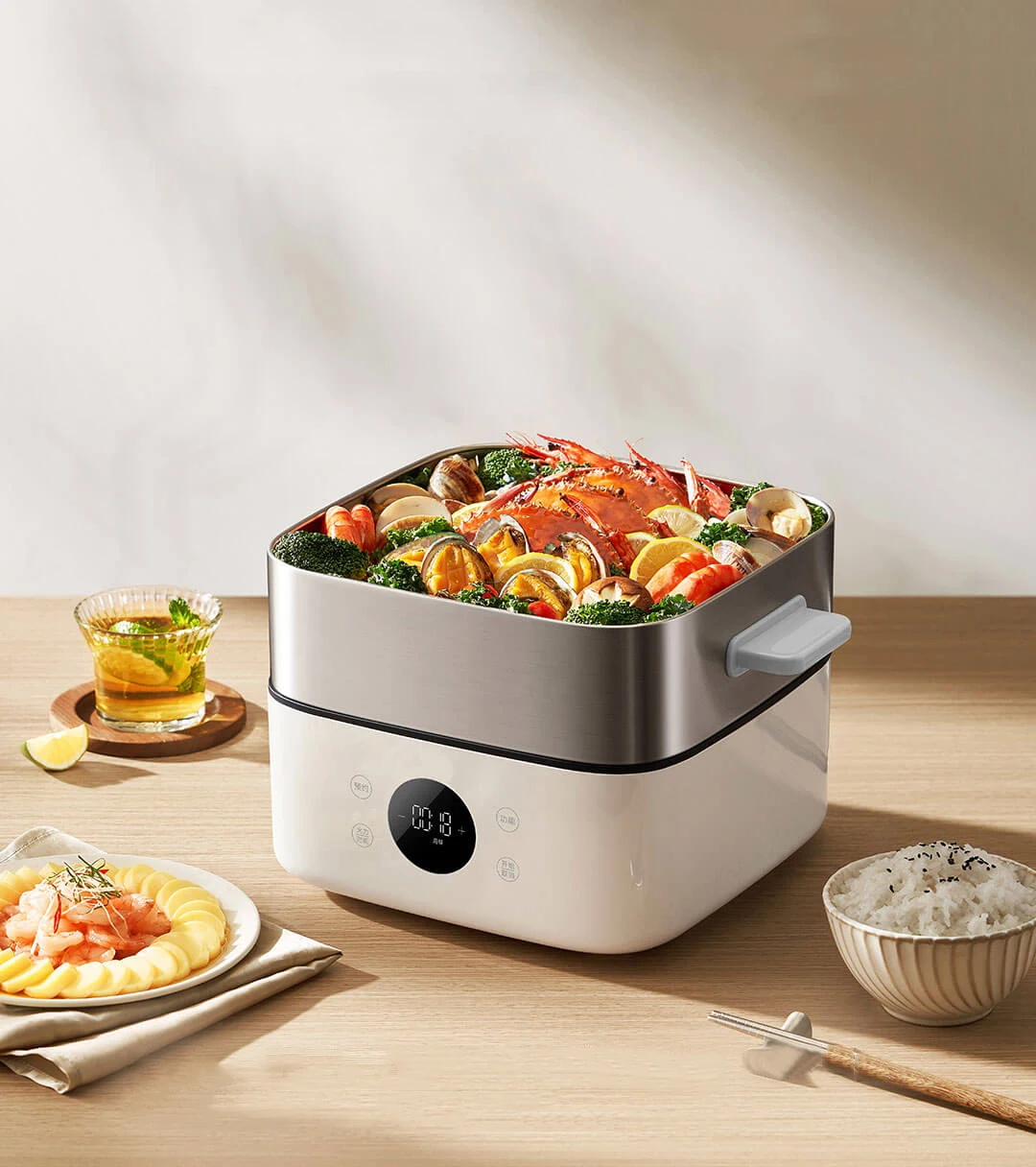 2024 XIAOMI MIJIA Multi-Function Electric Steamers S1 13L Pressure ...