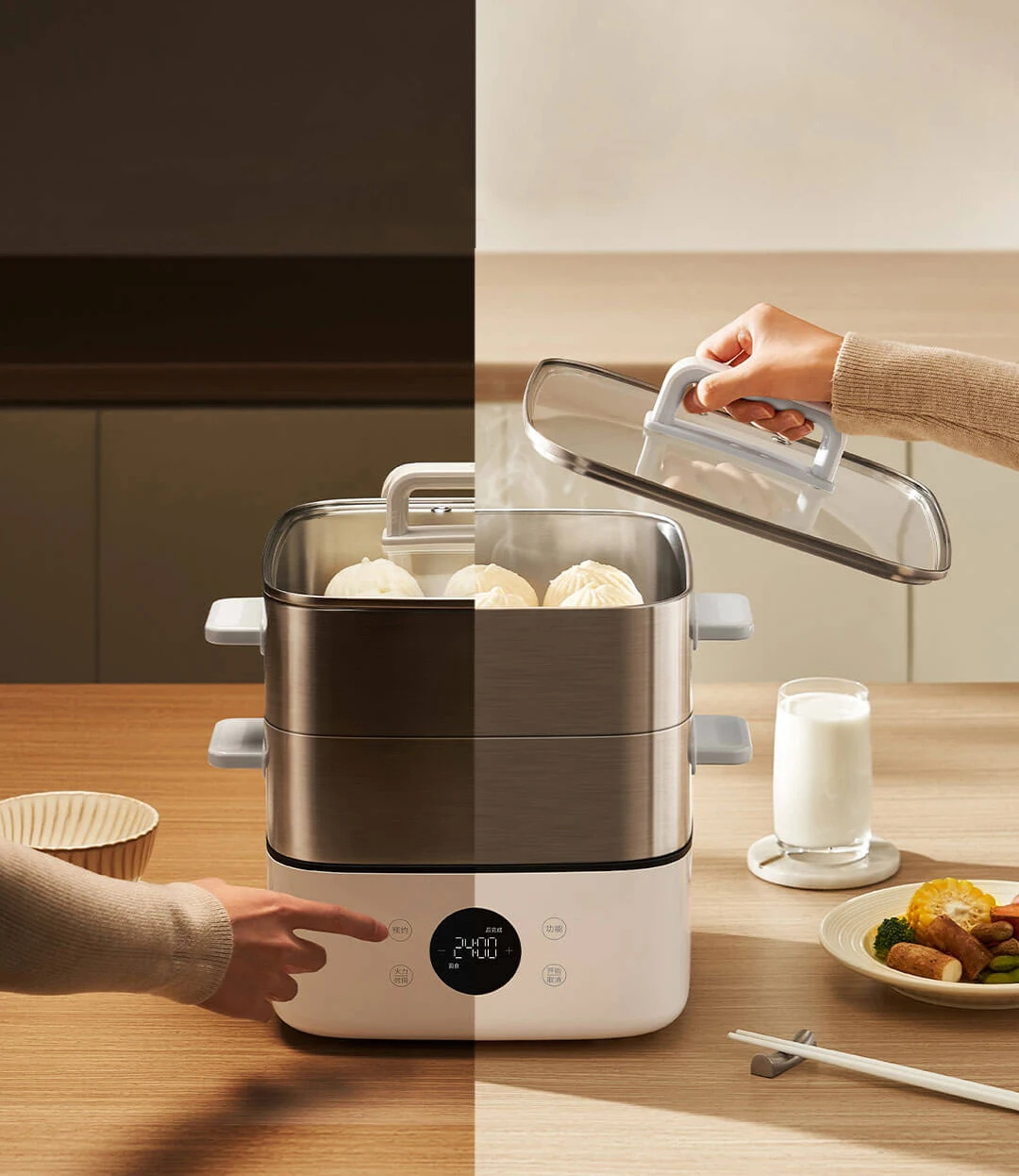 2024 XIAOMI MIJIA Multi-Function Electric Steamers S1 13L Pressure ...