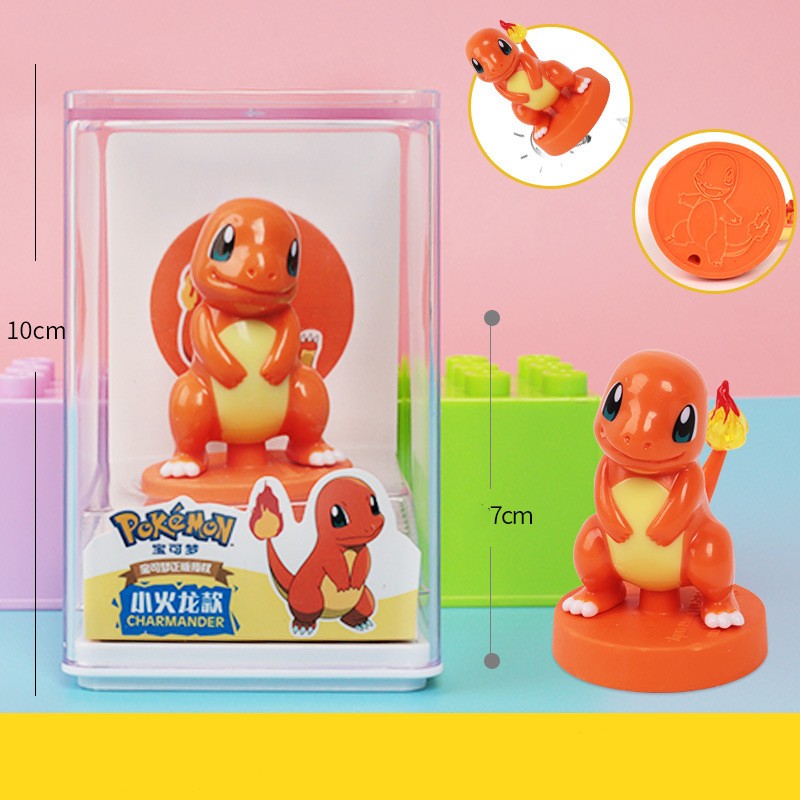 Pokemon Action Figures Pokeball Transforming Toy Snorlax Pikachu ...