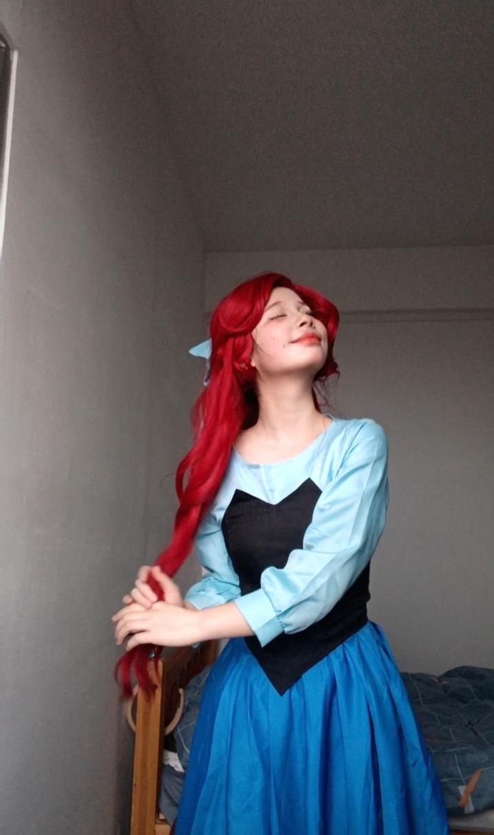 Little Mermaid Cos Women's Clothing Sea's Daughter Princess Ariel Adult ...