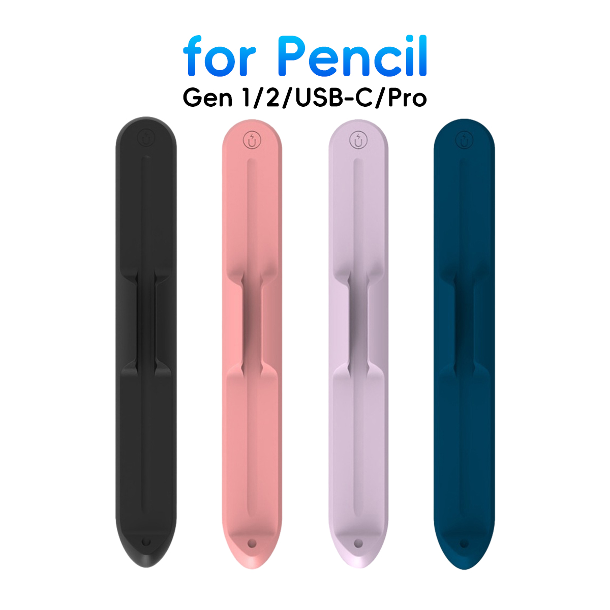 Silicone for Aple Pencil Slot 1 or 2 Generation Stylus I-pad Soft ...
