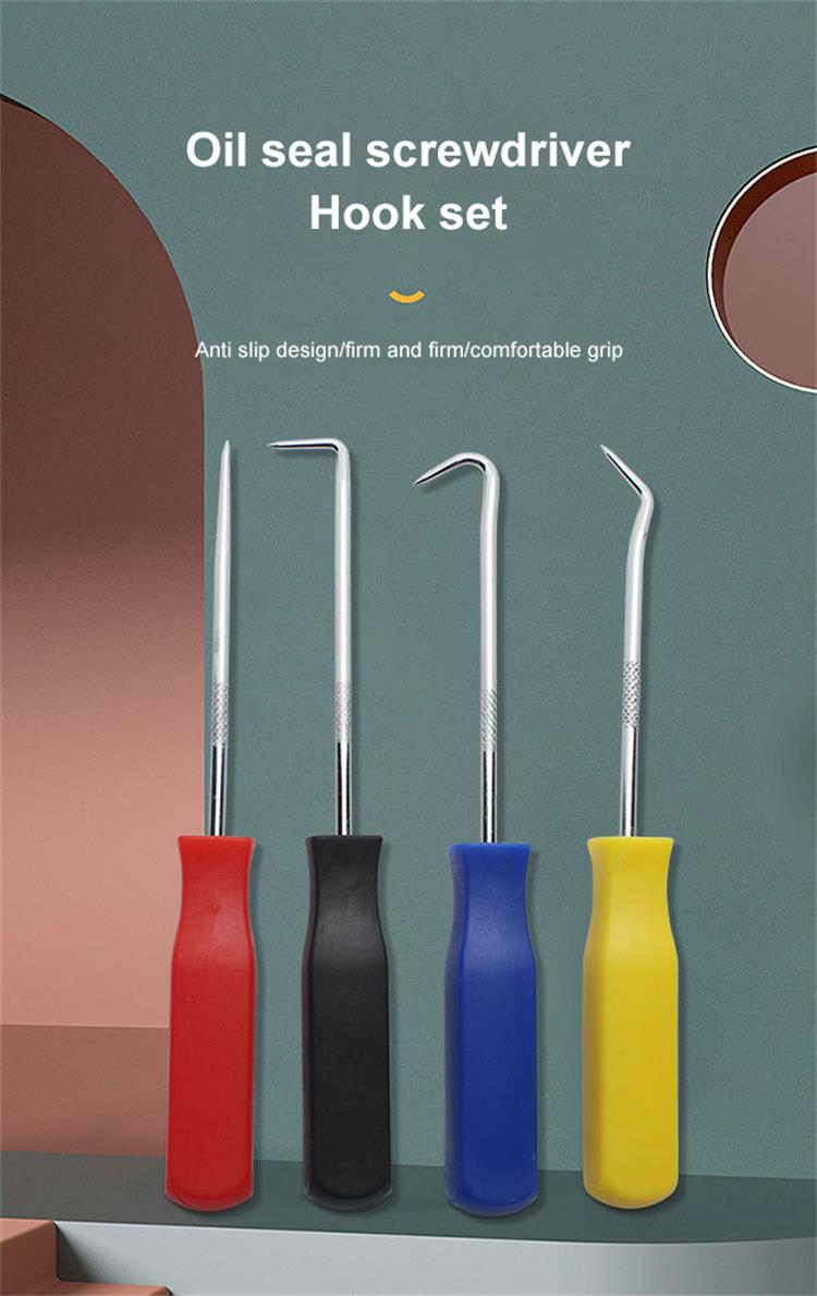 Oil seal hook, auto repair tool, oil seal driver, 4-piece set ...