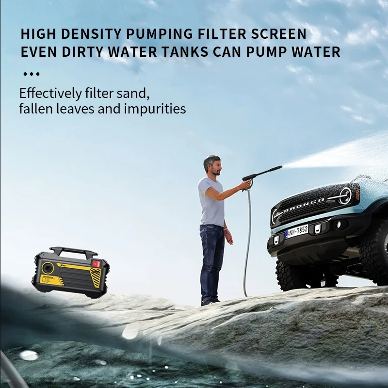 【24H Shipping】Car Wash Machine 6000W/9000W Water Jet High Pressure Jet ...
