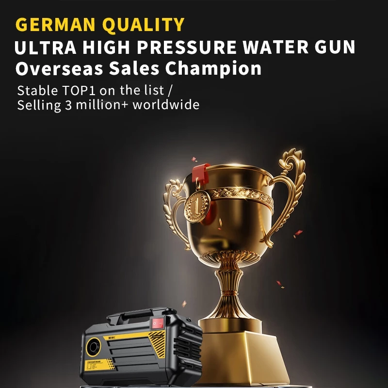 【24H Shipping】Car Wash Machine 6000W/9000W Water Jet High Pressure Jet ...