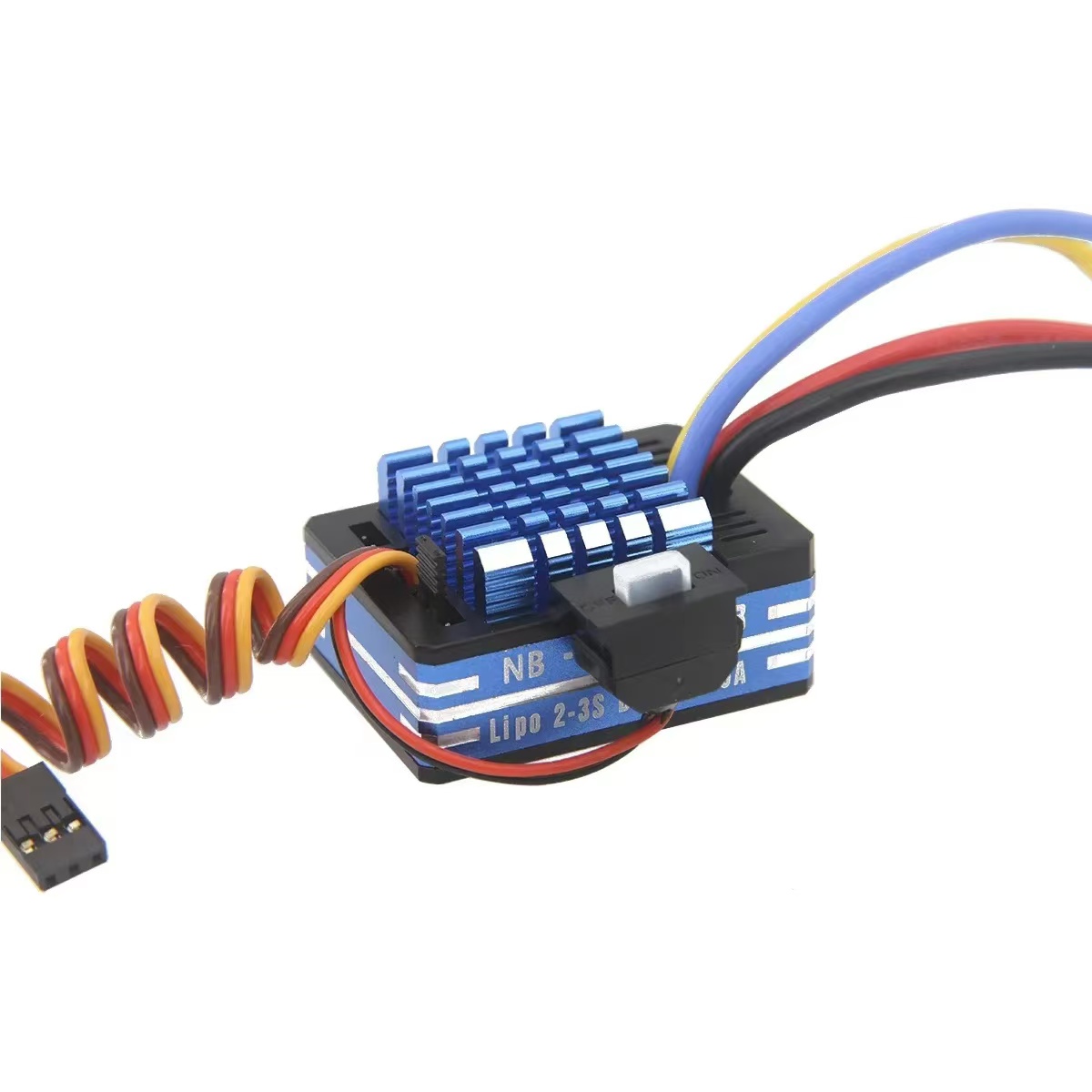 NEEBRC 60A 2-3S Waterproof Metal Brushed ESC T Plug XT60 Plug For 540 ...
