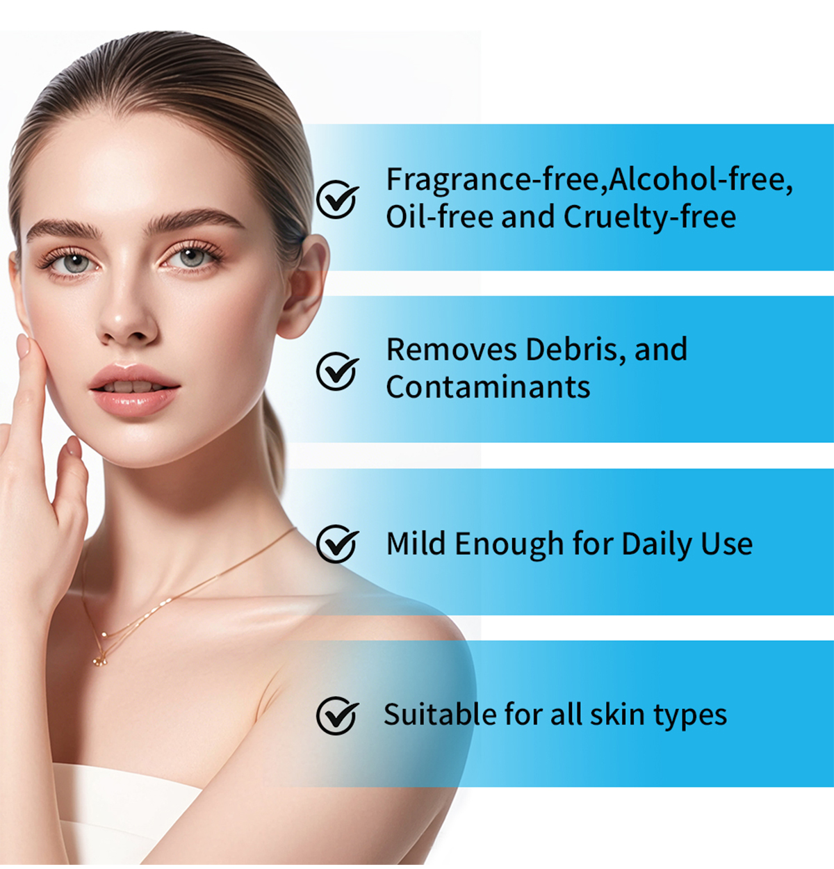 Lakerain 60ml Daily Rescue Facial Spray For Sensitive Skin，HypoChlor Spray - Non-Irritating ...