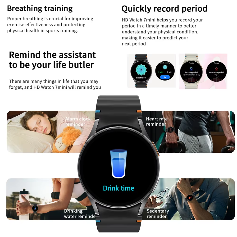 Galaxy Watch 7 mini smartwatch for women, 40mm GPS motion tracking ...