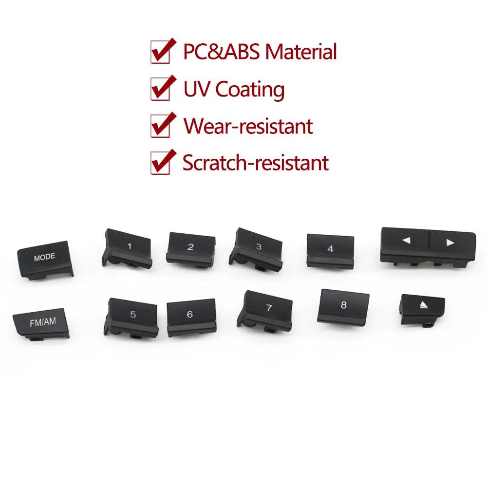 Car Front Dashboard Radio CD Player Digit Button Switch Buttons Cover ...