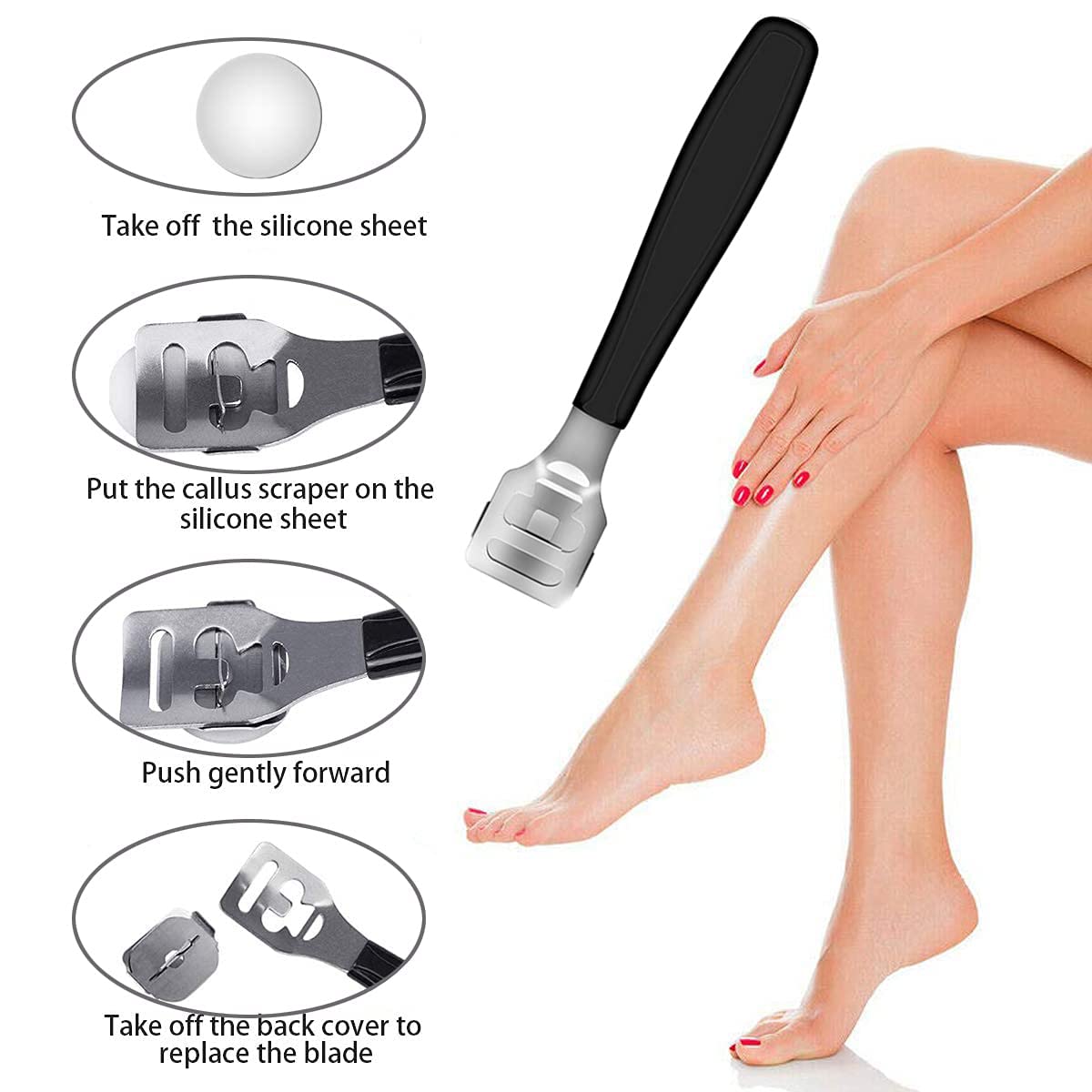 Professional 10 in 1 Pedicure Foot Spa Set Stainless Steel Foot Care ...