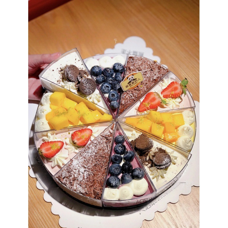 160ML TRIANGLE DESSERT CAKE BOX | PUDDING CUP | JELLY CUP | CAKE BOX ...