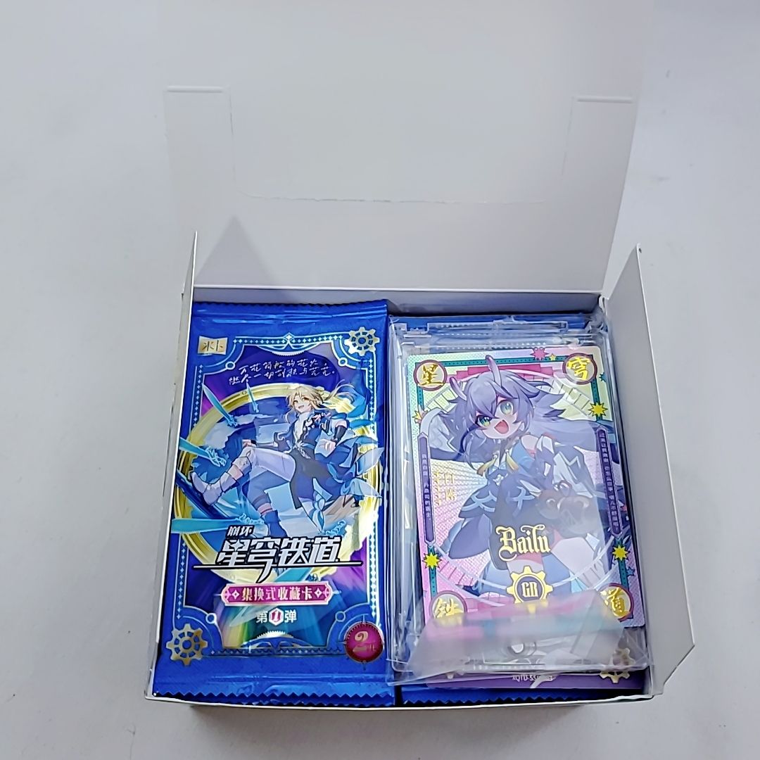 Honkai: Star Rail Collectible Trading Card Blind Box 30 Packs Per Box ...