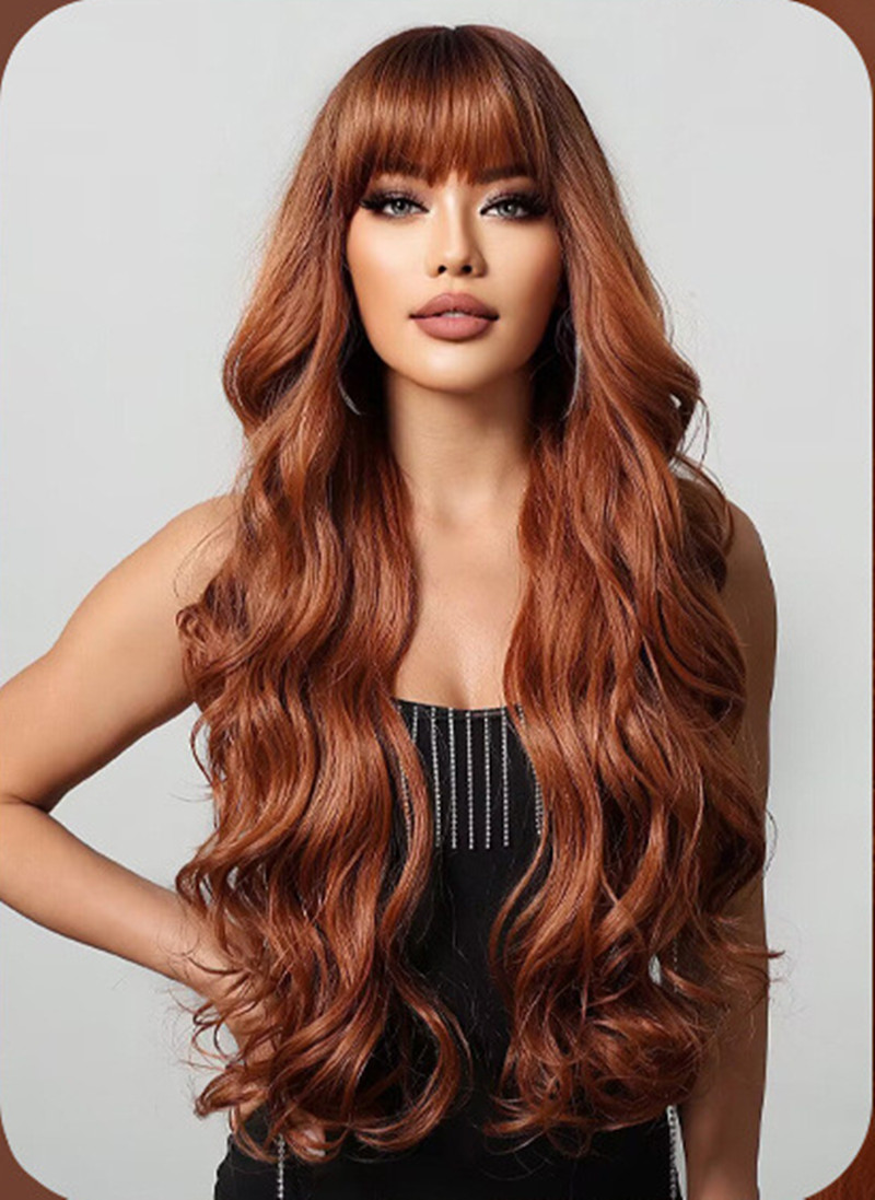 Extra Long hair wigs Body Wave long curly hair wigs Matt big wave curly ...