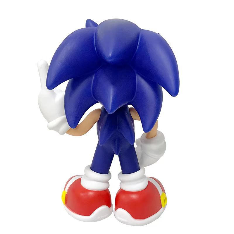 28cm Big Size SEGA Game Sonic the Hedgehog Statue Supersonic Speed PVC ...