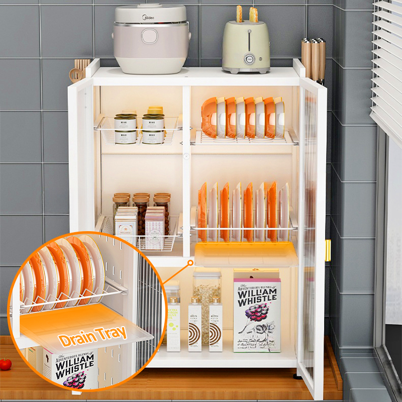 iSPECLE🔥🔥Rak Pinggan Mangkuk Bertutup Metal Dish Rack Cup Rak with ...