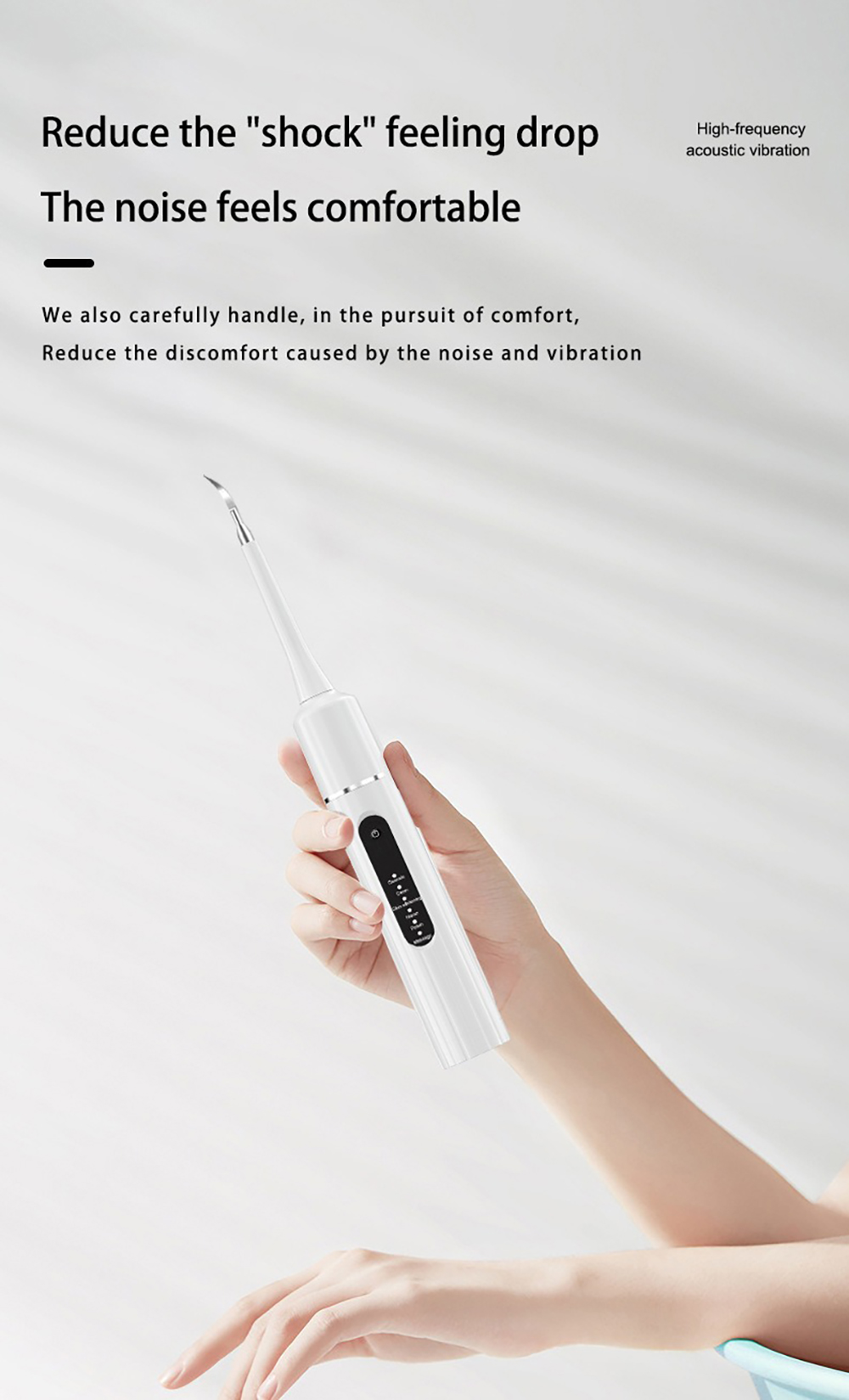 INSMART Tooth Scrubber Ultrasonic Electric Toothbrush Electric Tooth ...