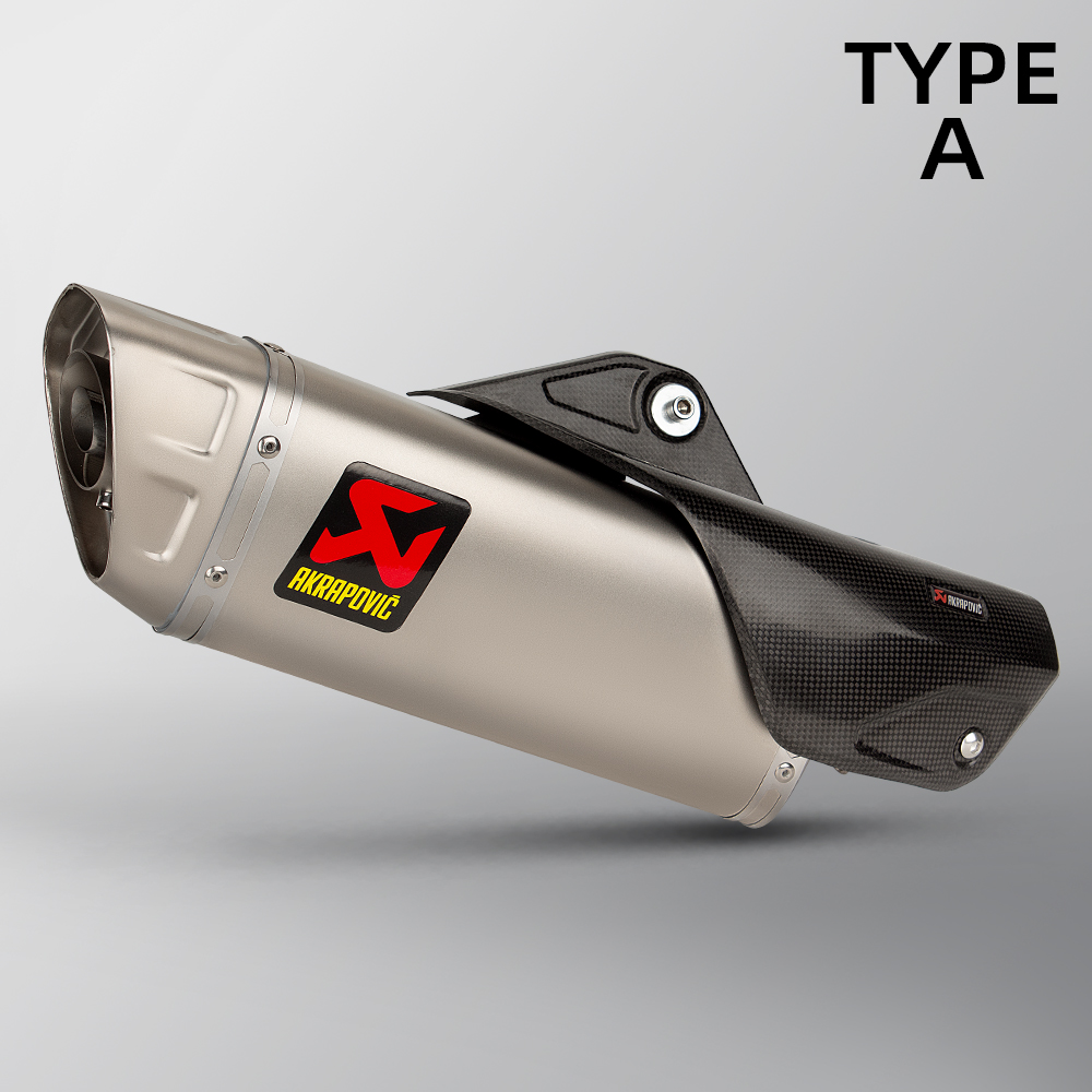 Akrapovic R1/M1 motorcycle bike exhaust muffler with DB killer/Silencer ...