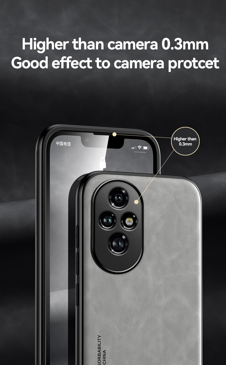 For Huawei Honor 200/Honor 200 Pro，High quality leather, skin friendly ...