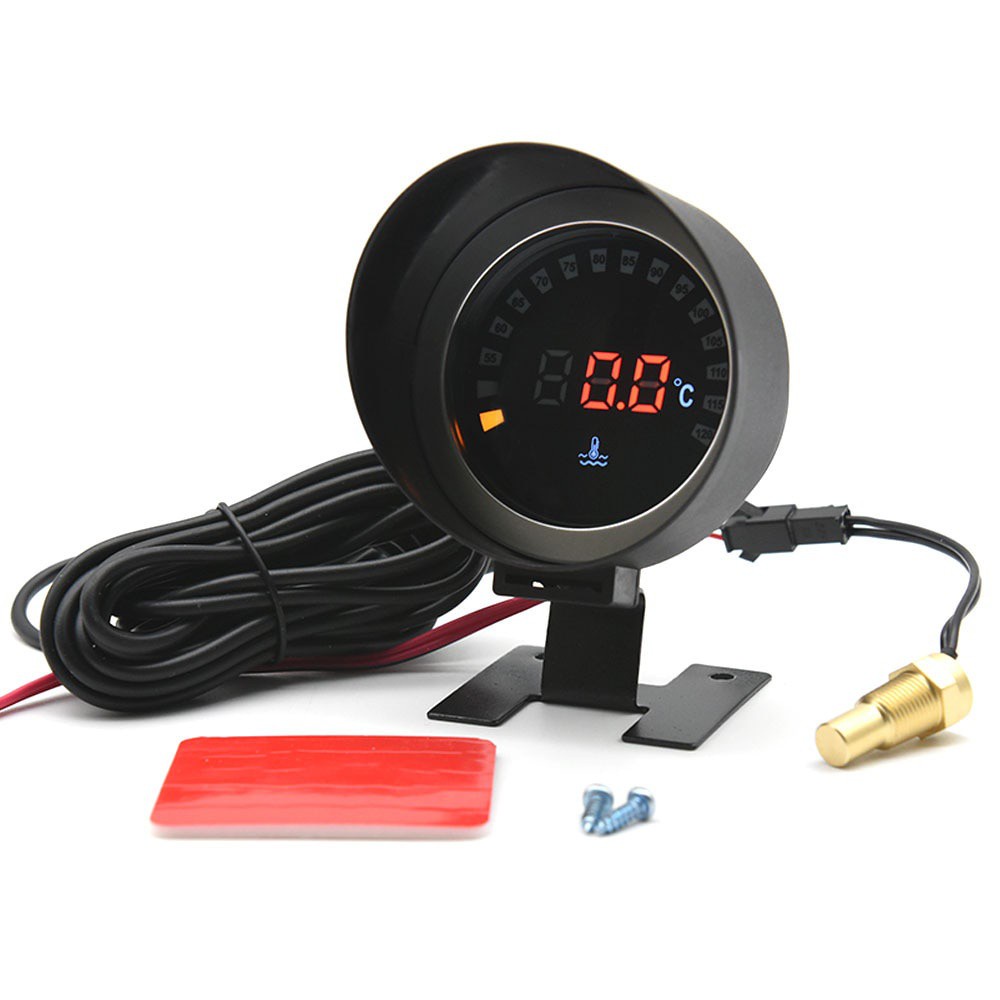 NEW LCD water temp gauge + water temperature sensor 10MM car Display ...