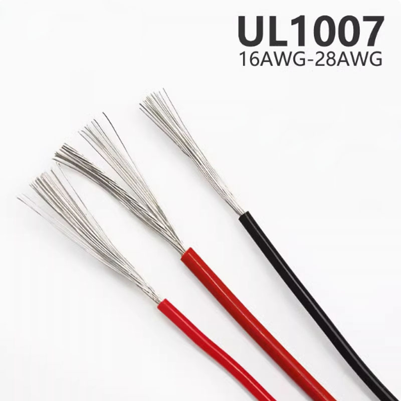 5/10/20Meters UL1007 Copper Wire 28 26 24 22 20 18 16 AWG PVC Insulation Solid Tinned Plating ...