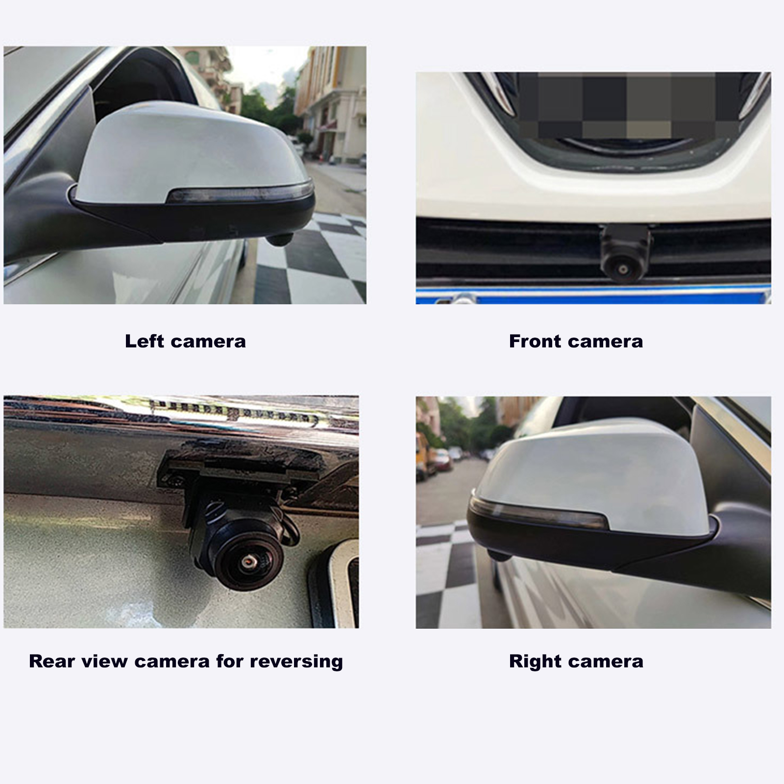 [Local delivery] 360 Car Camera Panoramic Surround View 1080P AHD Right ...