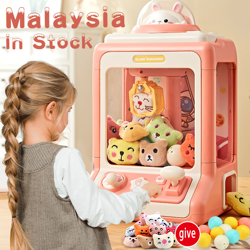 YIMI Kids Claw Machine Mini Claw Machine Doll Capsule Toy Auto Claw ...