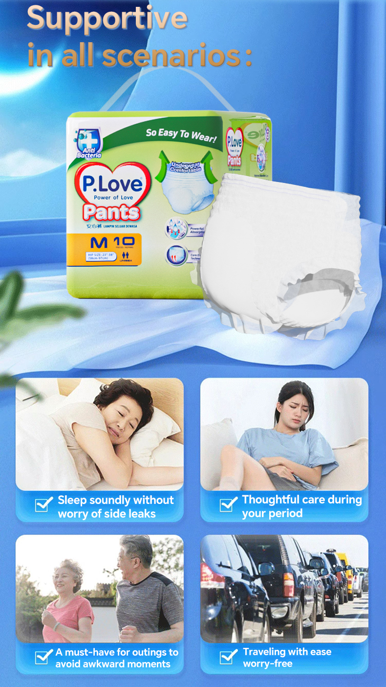 P.Love Adult Diaper Pants - L10/M10/XL8 (12 Packs) | Shopee Malaysia