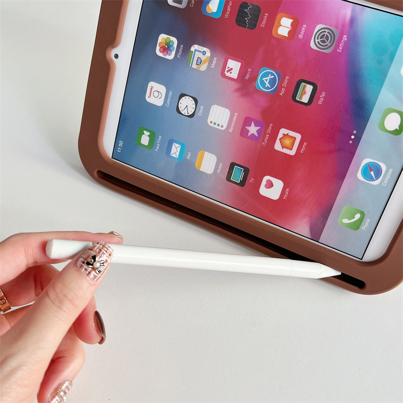 360 degree Rotating Stand Kids Safe LABUBU Stand Cover iPad Mini 7 Case ...