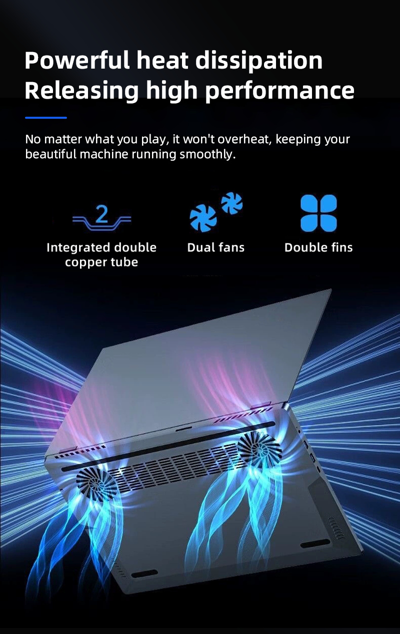 BYONE BY16 Dual Screen Laptop Intel Core i7-9750H 16.1 Inch + 14.1 Inch ...