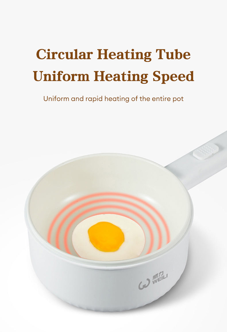 Electric Cooking Pot 2L Multi-functional Home Mini Small Electric Pot ...