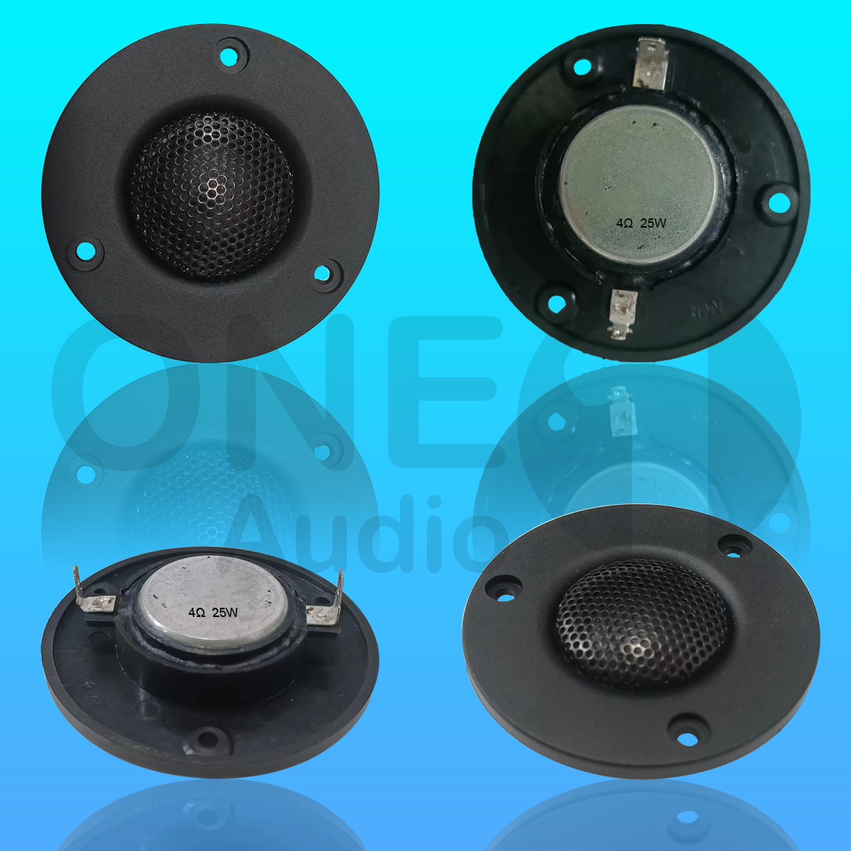 OneAudio HK 3inch 4Ohms 25W Tweeter Speaker Car Audio 3 inch Tweeter ...