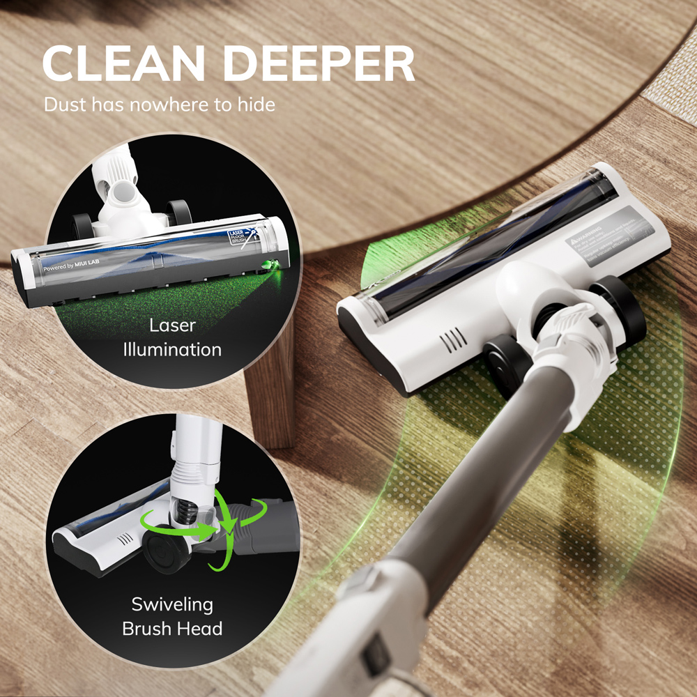 MIUI vacuum cleaner cordless vacuum cleaner 14000pa high suction ...