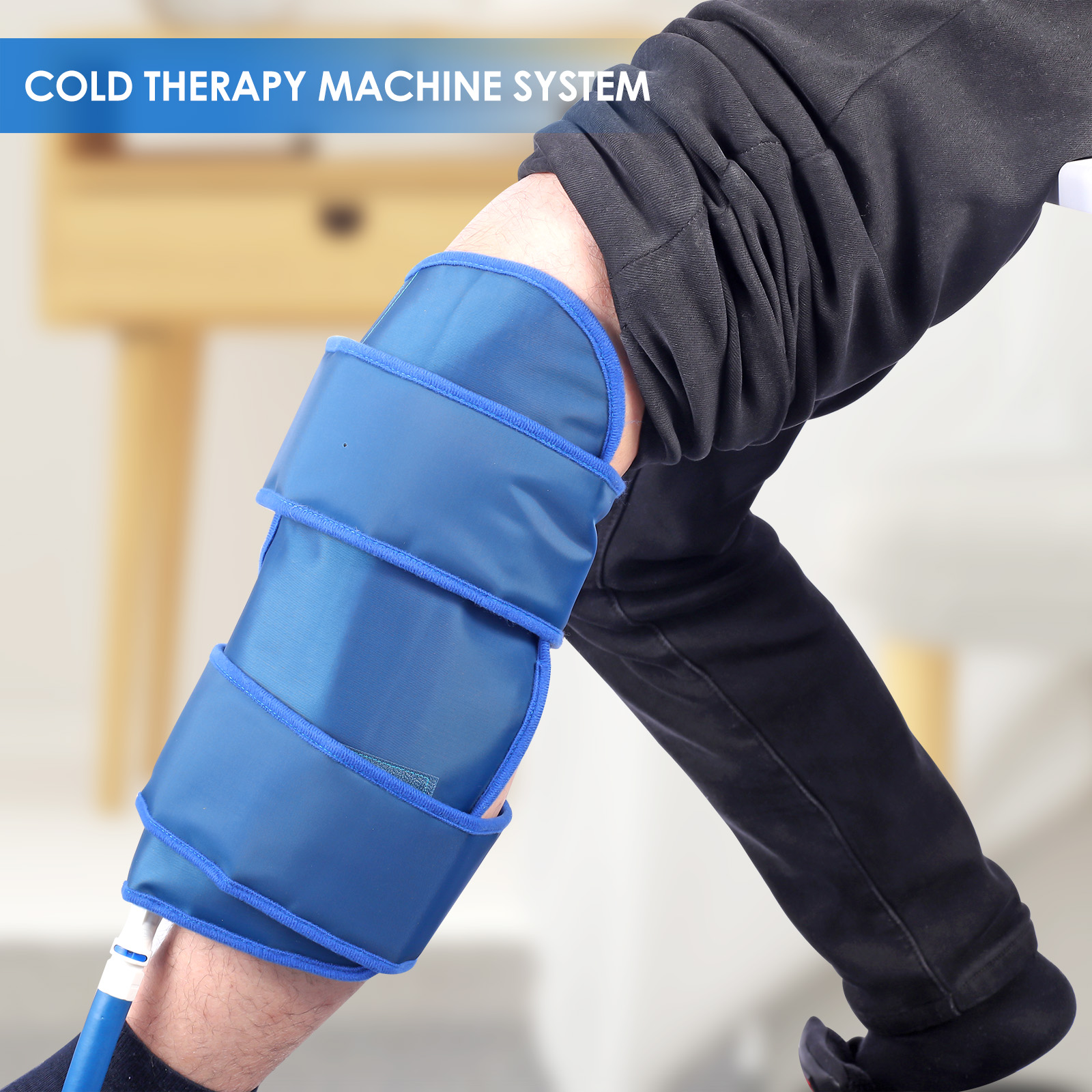 [Local delivery] Cold Therapy Machine System with Large Knee Pad ...