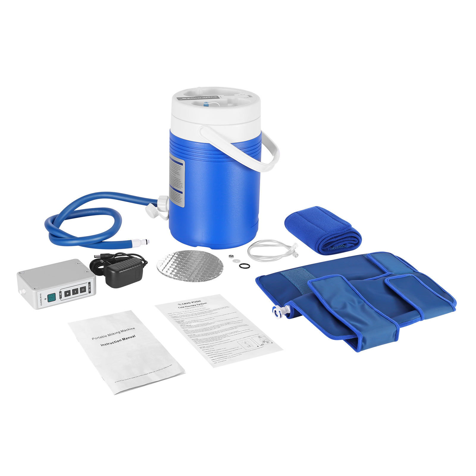 [Local delivery] Cold Therapy Machine System with Large Knee Pad ...