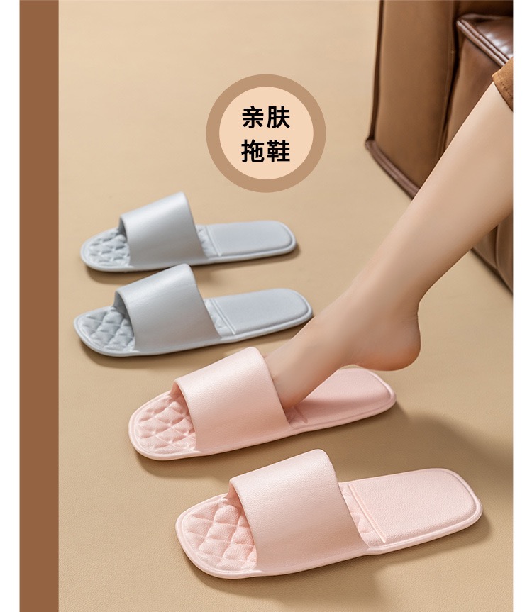 Foldable travel slippers Portable bathroom business slippers Hotel ...