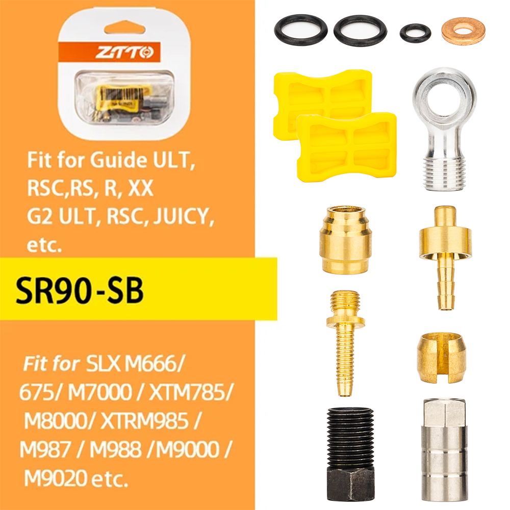ZTTO Hydraulic Disc Brake Hose Connector Insert Olive Banjo Set BH90 ...