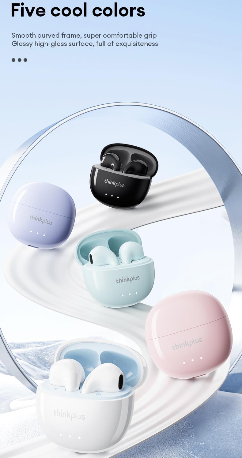 Lenovo LP2 Pro Bluetooth Earphone HIFI Stereo Intelligent Noise ...