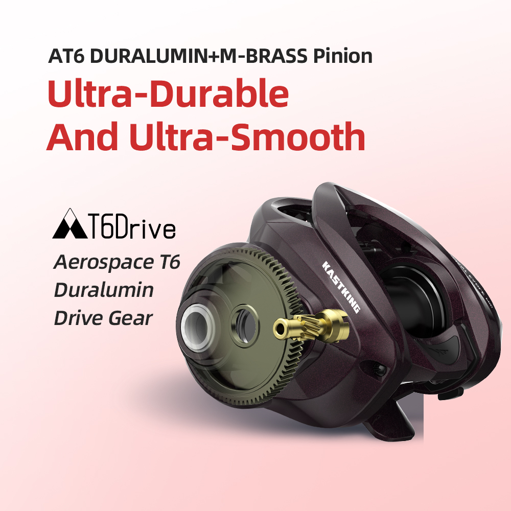 KastKing Valiant Eagle II PRO Bait Finesse System Baitcasting Reel 6KG ...