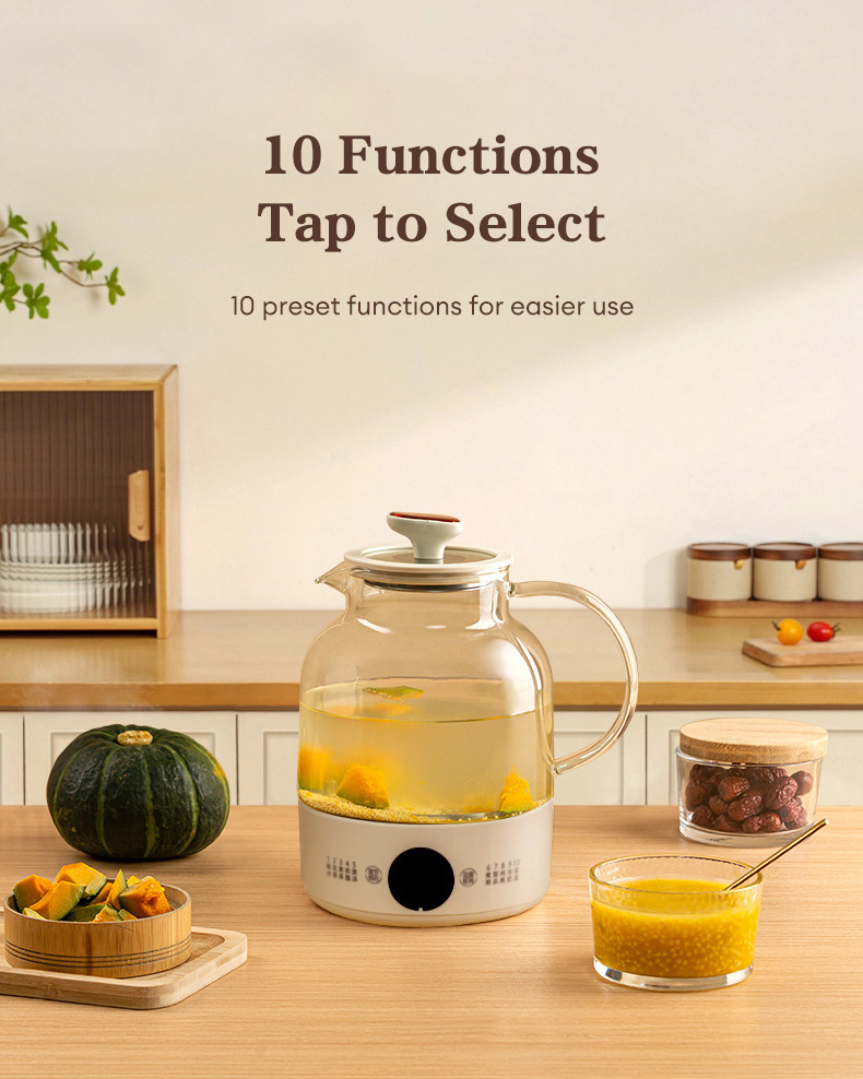1000ml Intelligent Constant Temperature Kettle Home Flower Tea Stew And ...