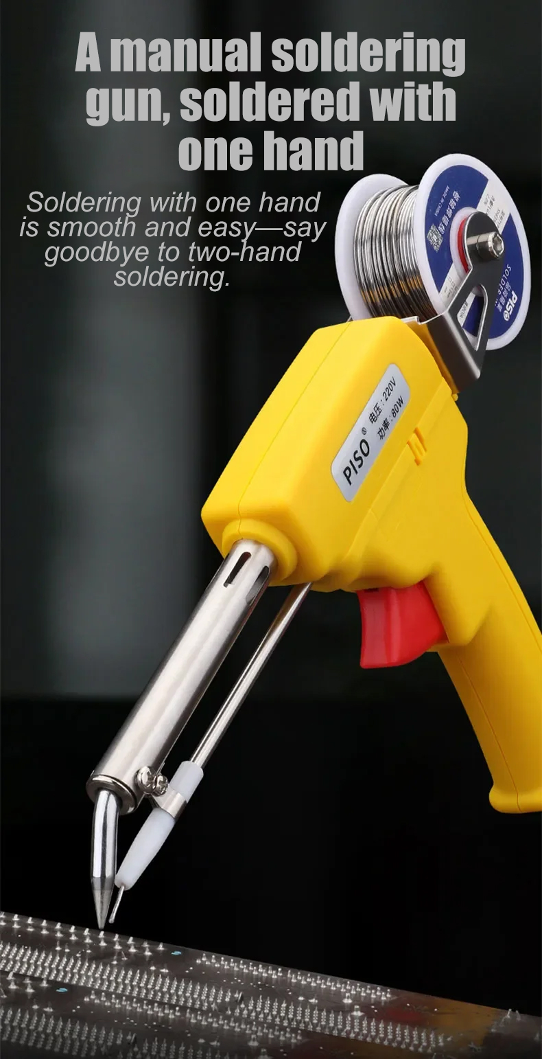 Fast Heating Up soldering iron heavy duty 220v 80W Soldering Gun ...