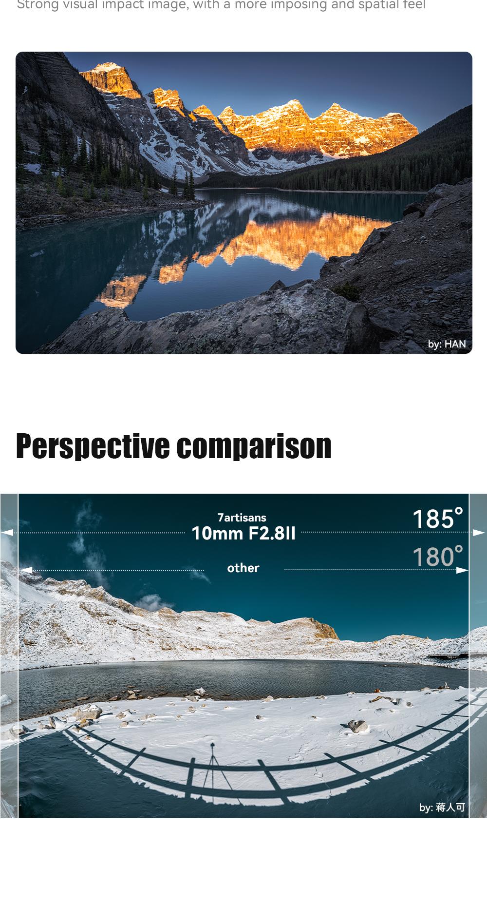 7Artisans 10mm f2.8 II Full Frame Ultra Wide Angle Fisheye Lens Manual ...