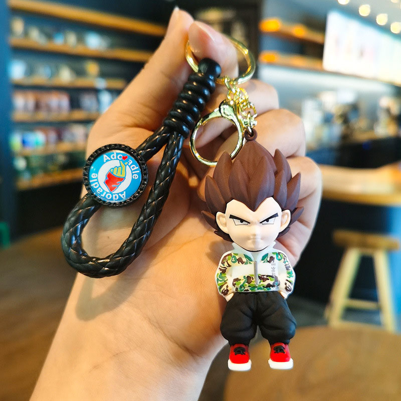 52 Style Anime Dragon Ball Keychain Z Super Saiyan Son Goku Krillin ...