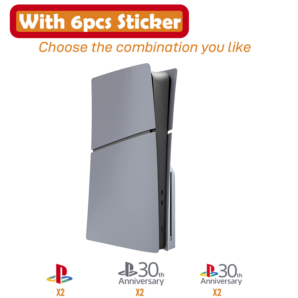 Limited 30th Anniversary for PS5 Slim Faceplate with Logo Sticker PS5 ...