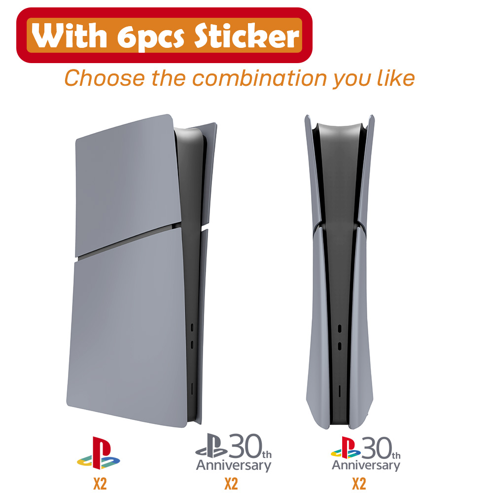 Limited 30th Anniversary for PS5 Slim Faceplate with Logo Sticker PS5 ...