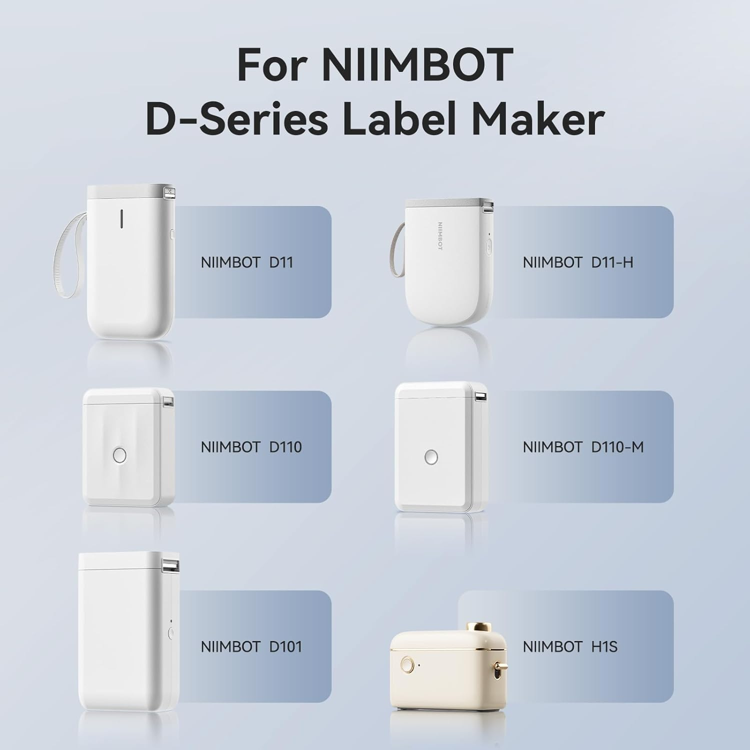 NIIMBOT Colorful Label Paper Suitable for NIMBOT D11/D110/D101/H1/H1S ...