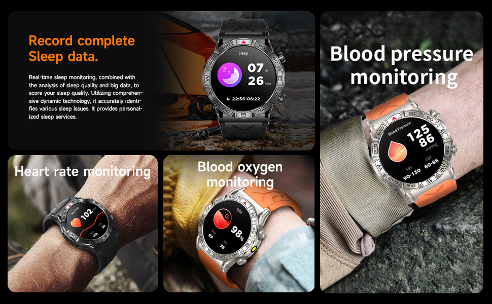 【Malaysia Stock】SKMEI Smart Watch 1.39 Inch Full-circle Touch Screen ...